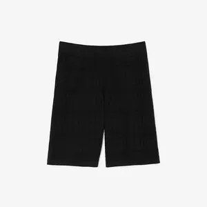 Burberry Check Cotton Blend Shorts