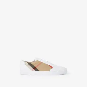 Burberry Paneled Sneakers For Women