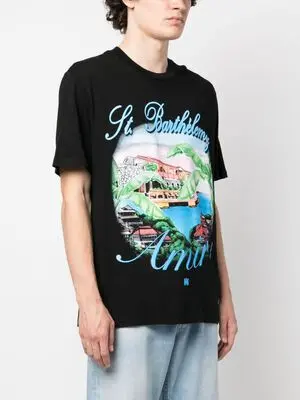 Amiri Graphic-print Cotton T-shirt