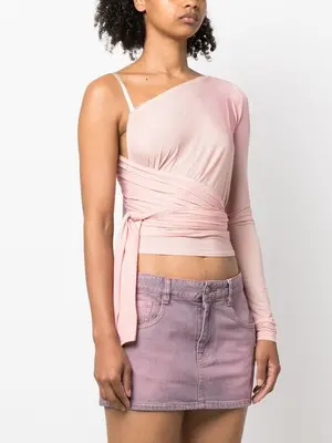 MAISON MARGIELA Asymmetric Wraparound Top