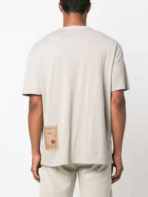 TEN C Logo-patch Cotton T-shirt