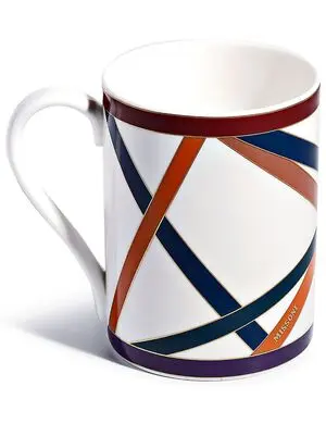 Missoni Nastri Graphic-print Mug - White