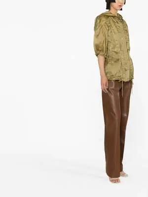 Alberta Ferretti Striped Fitted Jacket