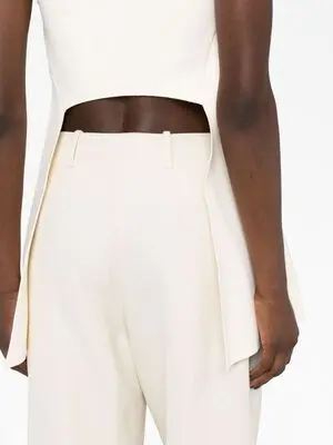 JIL SANDER Cropped Sleeveless Blouse