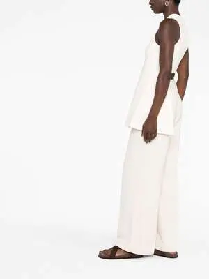 JIL SANDER Cropped Sleeveless Blouse