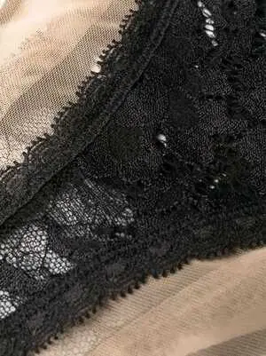 Wolford Semi-sheer Laced Briefs