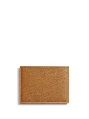 Shinola Slim Grained-leather Bi-fold Wallet