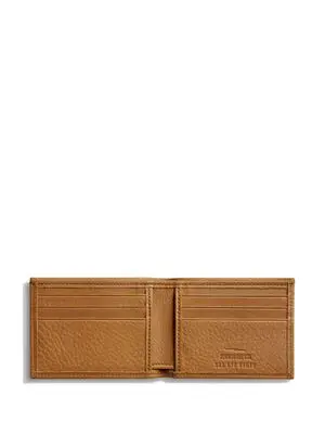 Shinola Slim Grained-leather Bi-fold Wallet