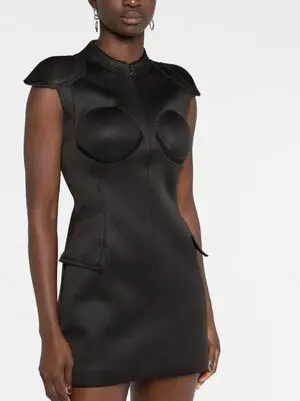Coperni Cup Neoprene Minidress