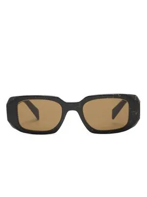 Prada Symbole Square-frame Sunglasses - Black