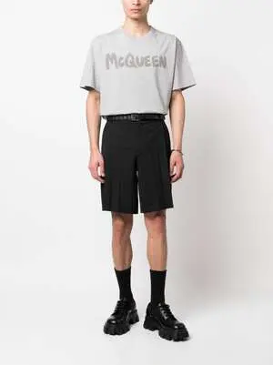 Alexander McQueen Logo-print Cotton T-shirt