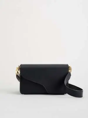 ATP ATELIER Assisi Leather Shoulder Bag - Black