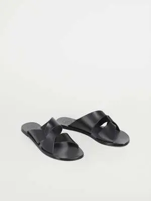 ATP ATELIER Allai Leather Flat Sandals