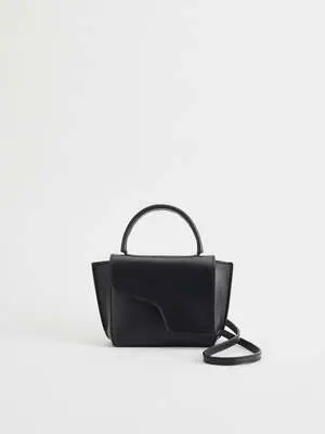 ATP ATELIER Montalcino Mini Handbag - Black
