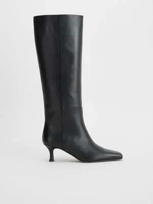 ATP ATELIER Pieve Leather Knee High Boots