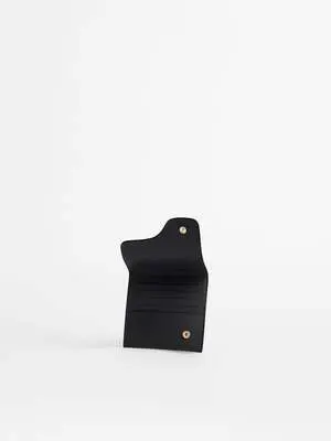 ATP ATELIER Olba Leather Wallet - Black
