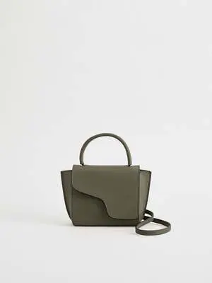 ATP ATELIER Montalcino Leather Mini Handbag - Turtle