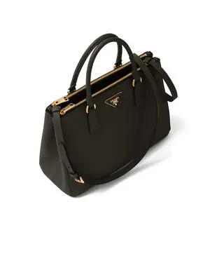 Prada Galleria Large Saffiano Leather Bag - Black