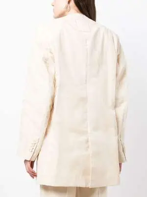UMA WANG Cotton Double-breasted Blazer