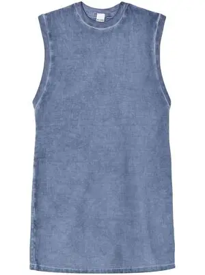 RE/DONE Muscle Tank Dress - Blue
