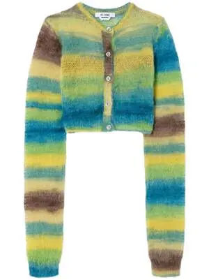 RE/DONE Mar-knit Cropped Cardigan