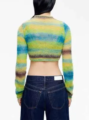 RE/DONE Mar-knit Cropped Cardigan