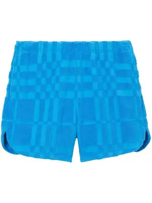 Burberry Check Pattern Shorts