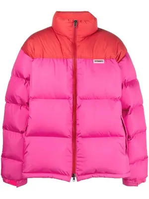 Vetements Logo-patch Puffer Jacket