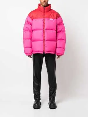 Vetements Logo-patch Puffer Jacket