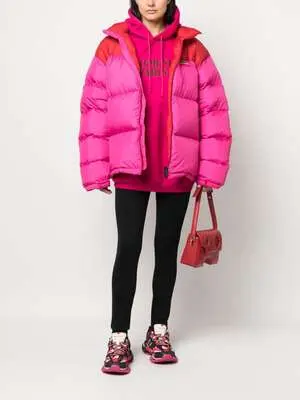 Vetements Logo-patch Puffer Jacket