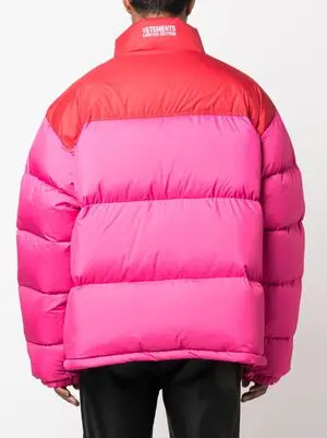 Vetements Logo-patch Puffer Jacket