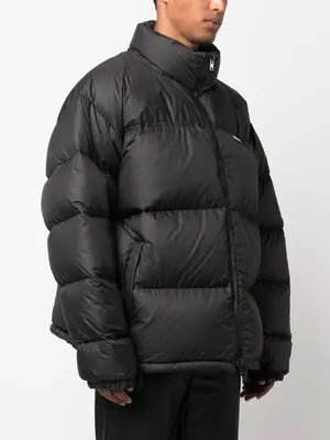 Vetements Funnel-neck Puffer Jacket - Black