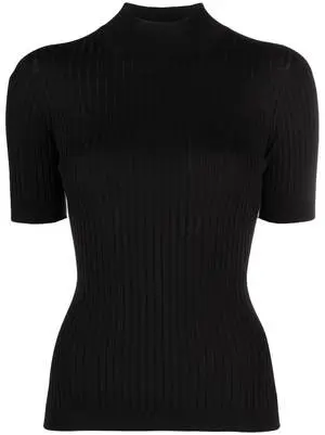 Versace Ribbed Knit Top