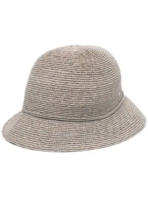 Helen Kaminski Valence 6 Raffia Sun Hat - Grey