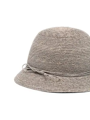 Helen Kaminski Valence 6 Raffia Sun Hat - Grey