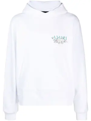 Amiri Logo-print Cotton Hoodie