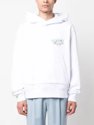 Amiri Logo-print Cotton Hoodie