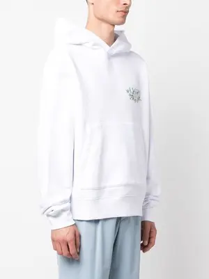Amiri Logo-print Cotton Hoodie