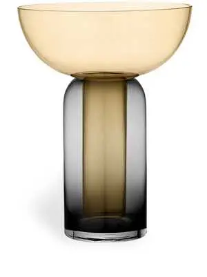 AYTM Torus Large Glass Vase - Black
