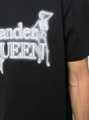 Alexander McQueen Logo-print Cotton T-shirt