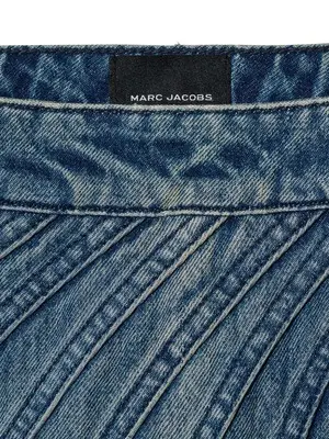 Marc Jacobs Wave High-waisted Denim Skirt