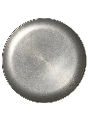 BITOSSI HOME Intreccio Circular-design Plate - Silver