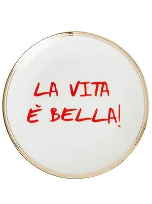 BITOSSI HOME La Vita È Bella' Plates - White