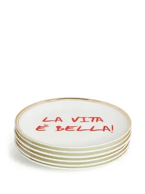 BITOSSI HOME La Vita È Bella' Plates