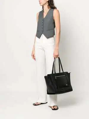 Dkny Pax Calf Leather Tote Bag