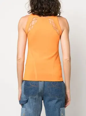 Bcbgmaxazria Lace-up Top