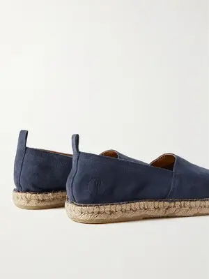 Frescobol Carioca Helio Suede Espadrilles - Blue