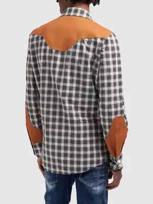 Dsquared2 Western Checked Cotton Shirt