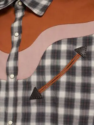 Dsquared2 Western Checked Cotton Shirt