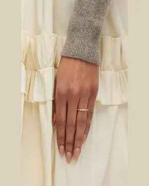 Armenta 18k Stack Band